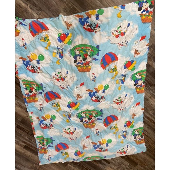 Disney | Bedding | Vintage Walt Disney Twin Sheet Mickey Mouse Pacific ...